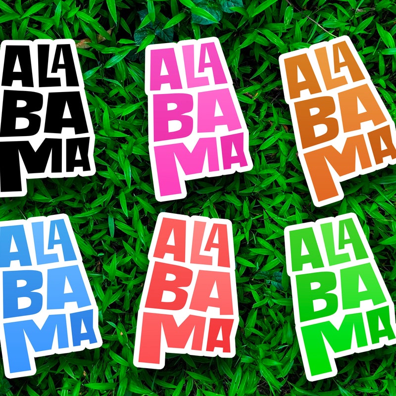 Alabama Decal - Etsy