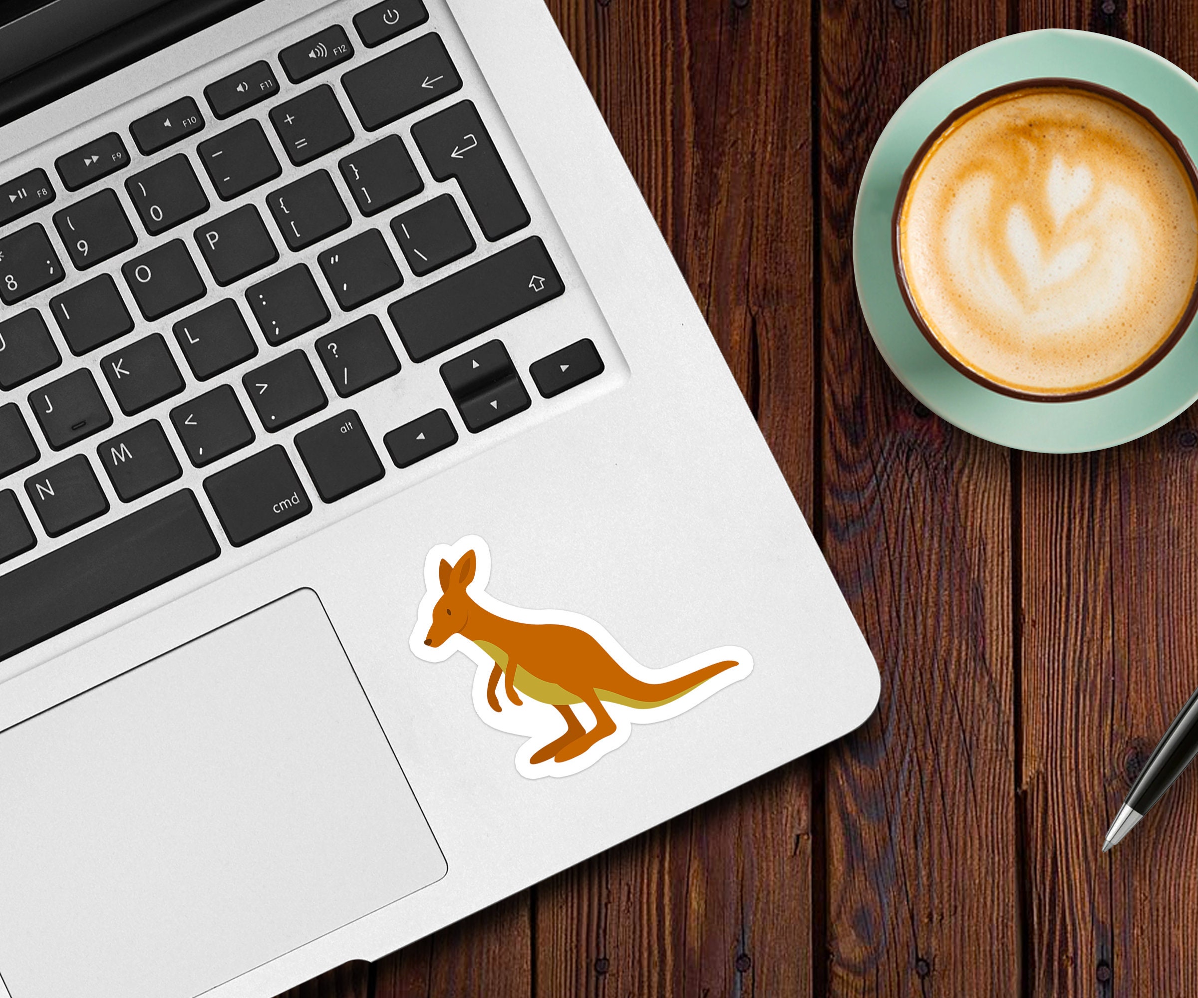 Kangaroo Stickers Cute Animal Stickers Vinyl Laptop - Etsy