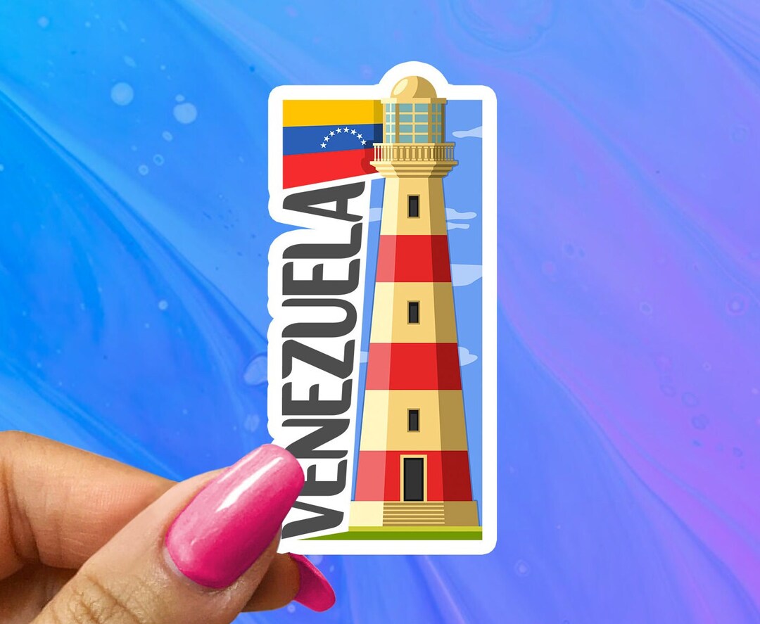 Venezuela Travel Sticker, Venezuelan Vacation Decal - Etsy