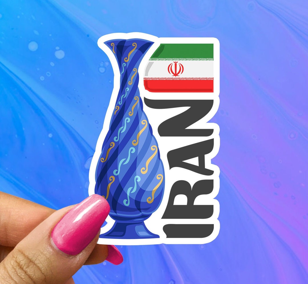 Iran Travel Sticker, Iranian Vacation Decal - Etsy