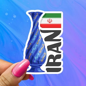Iran Travel Sticker, Iranian Vacation Decal - Etsy