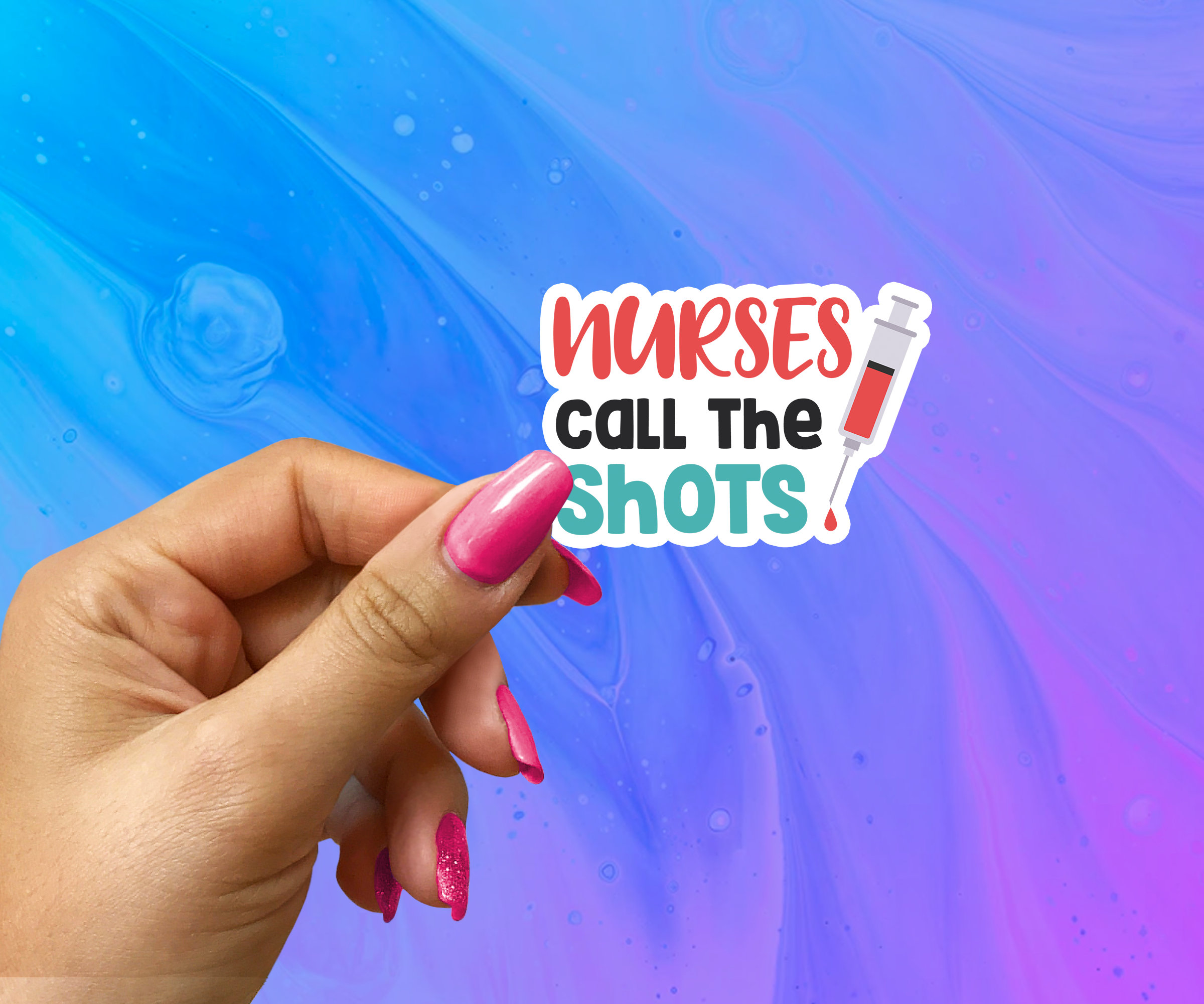 Nurse Sticker Pack Cute and Funny Registered Nurse Sticker - Etsy