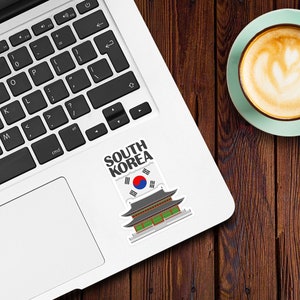 South Korea Travel Sticker, South Korean Vacation Decal - Etsy