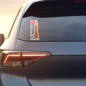 Tunisia Sticker, Tunisa Vacation Decal - Etsy