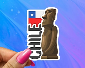 Chile Travel Sticker, Chile Vacation Decal - Etsy