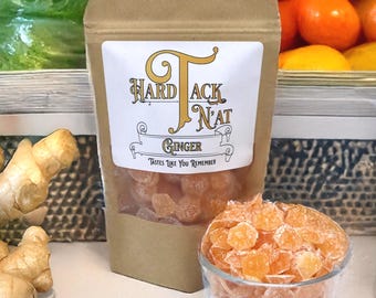 ginger mint hard candy