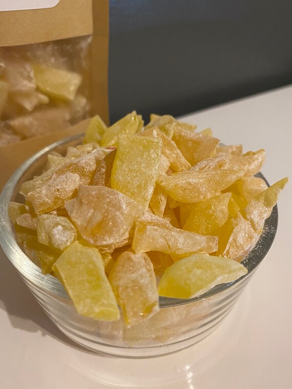 Lemon Hard Tack Candy Rock Candy Old-fashioned Homemade - Etsy