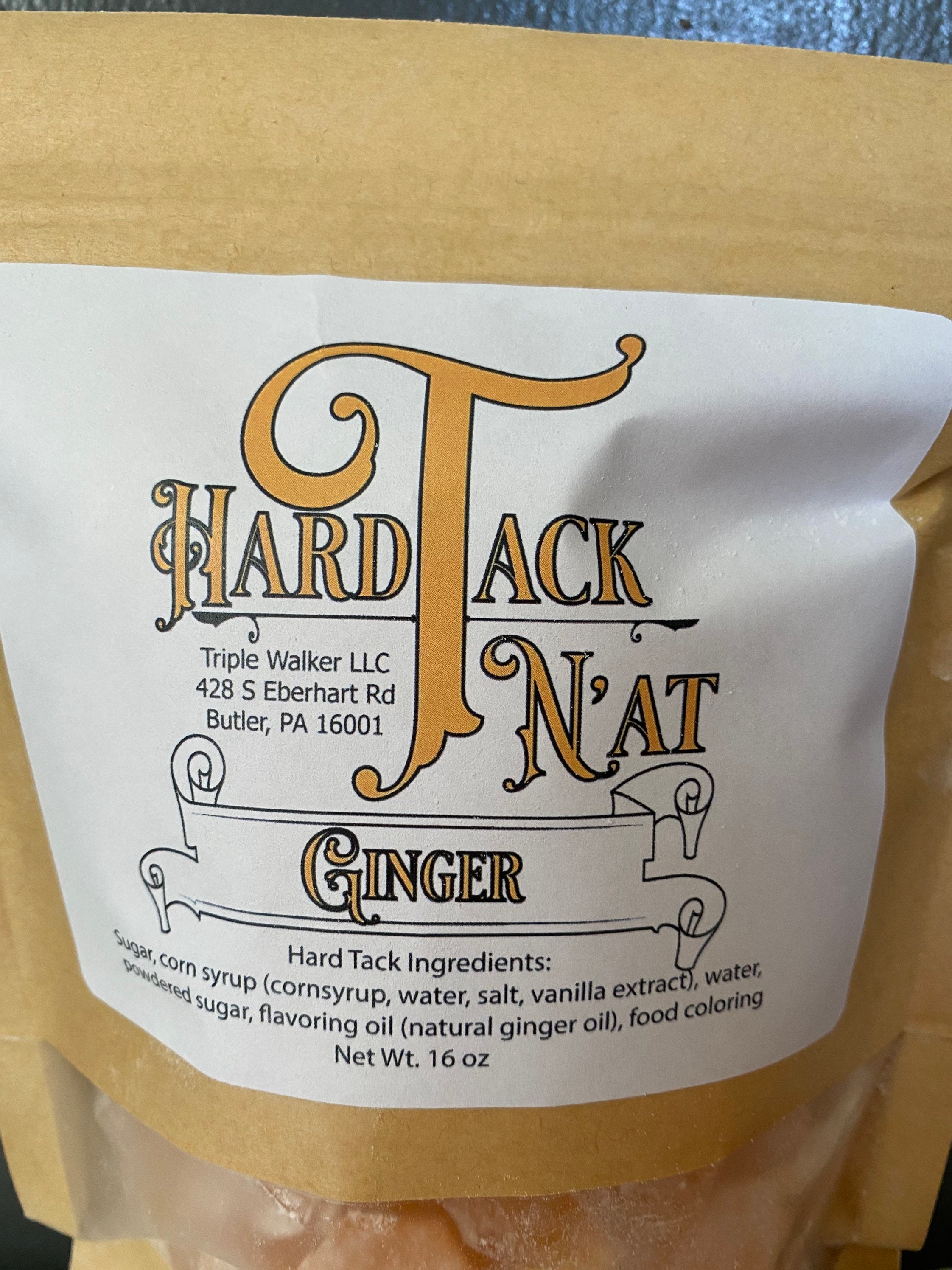 Ginger Hard Tack Candy Rock Candy Old-fashioned Homemade | Etsy