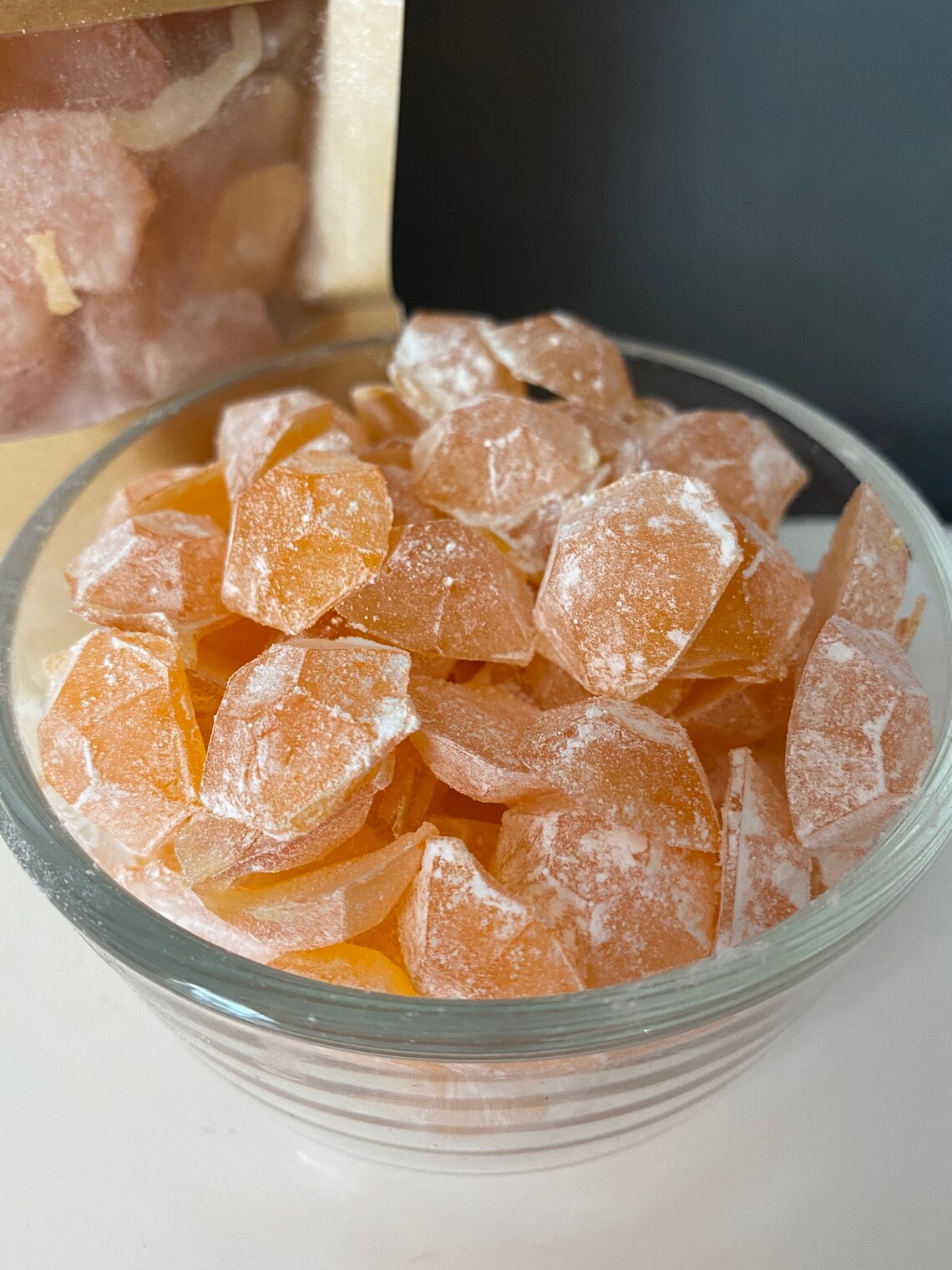 Ginger Hard Tack Candy Rock Candy Old-fashioned Homemade | Etsy