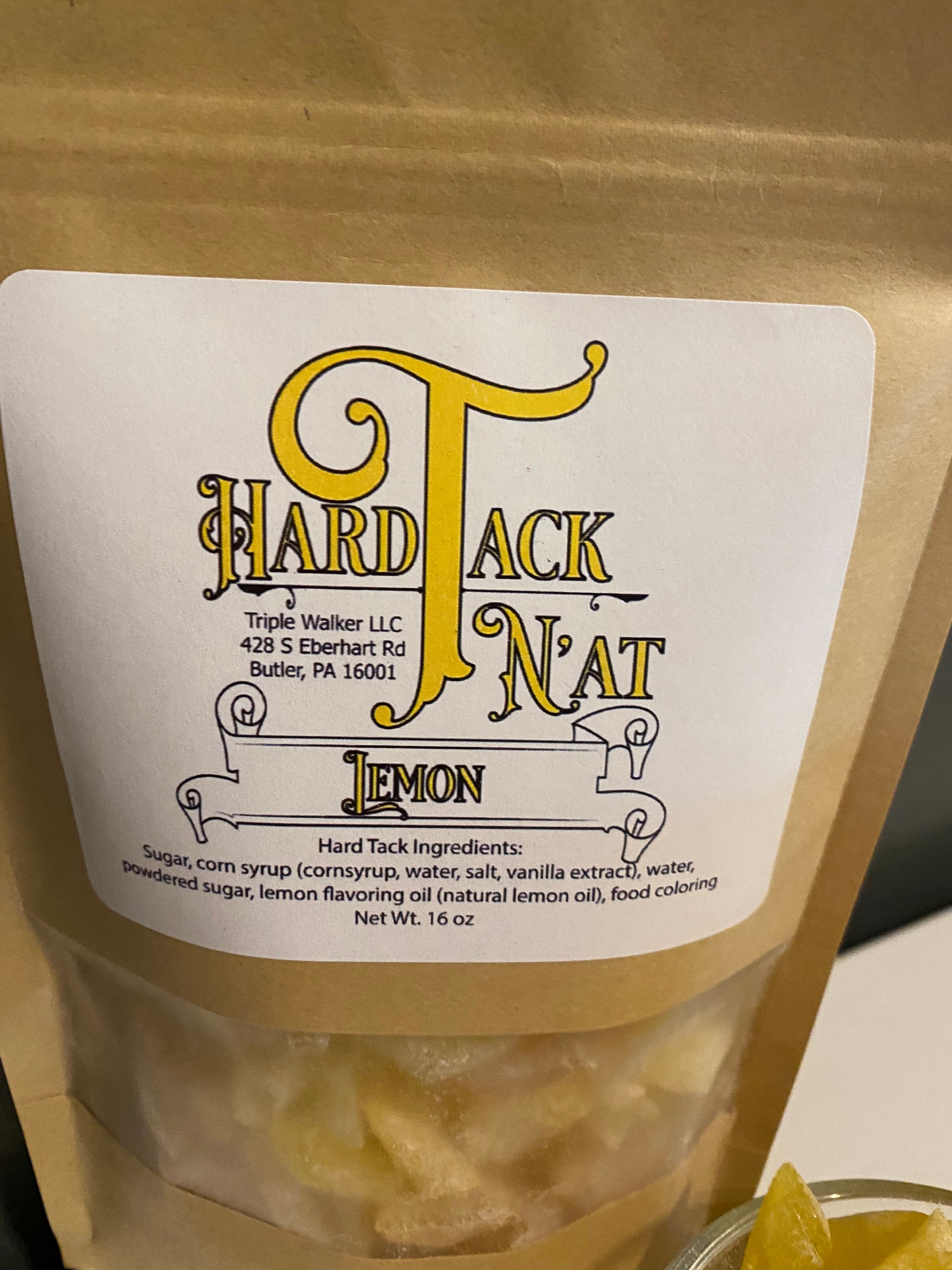 Lemon Hard Tack Candy Rock candy Old fashion One pound | Etsy