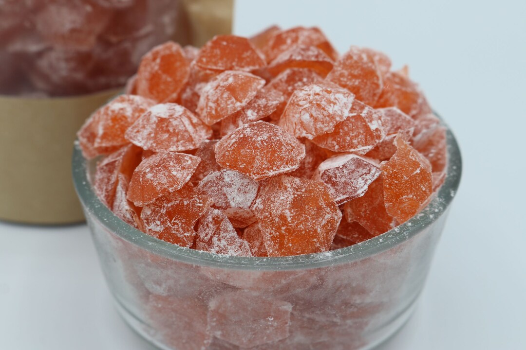 Sassafras Hard Tack Candy, Rock Candy, Old-fashioned, Homemade, Glass ...