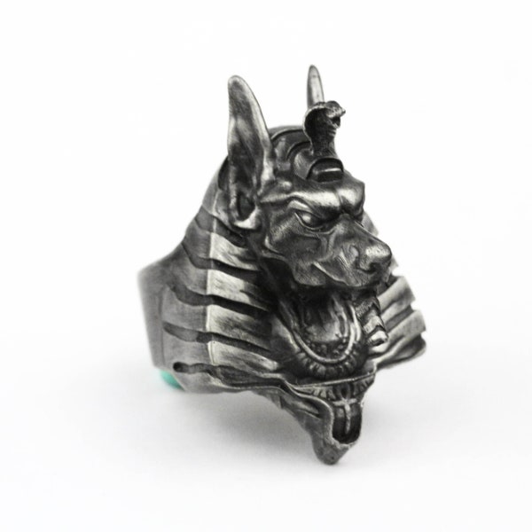 Anubis Ring - Etsy