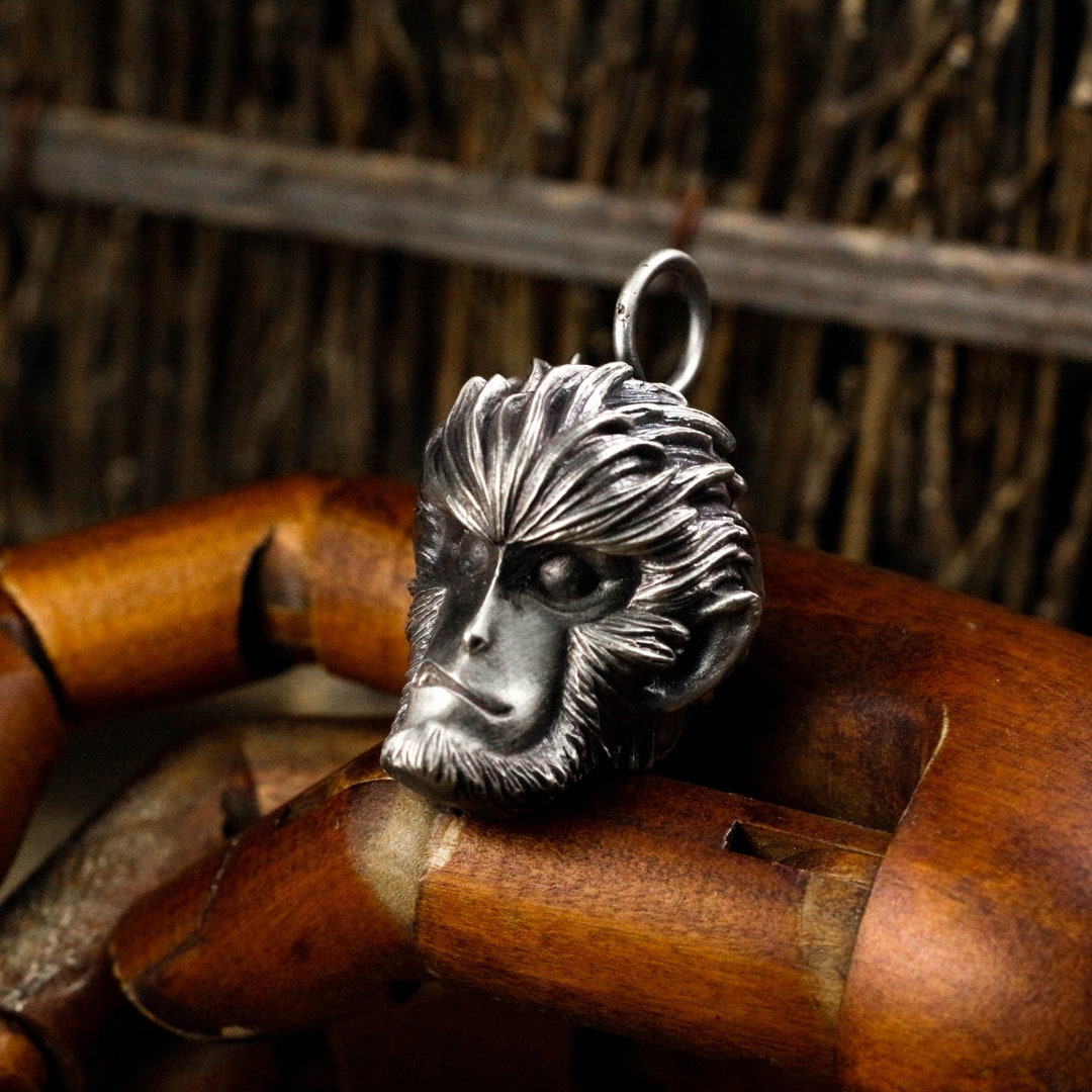 Dark Myth Monkey King Pendant, Mysterious Oriental Legend, Journey to ...