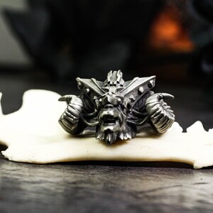 Armored Sheep's Head Pendant,ram Skull Aries Horn Sheep Jewelry ...