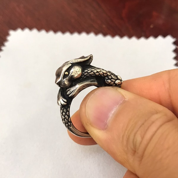 Bunny Ring - Etsy