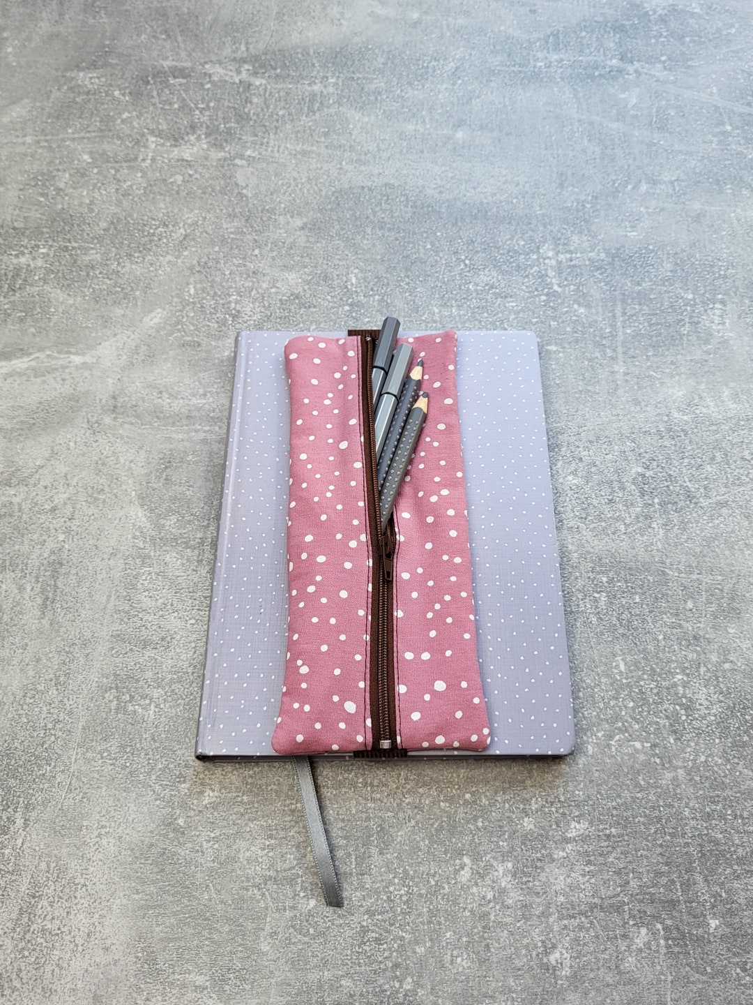 Pencil Case for Notebooks, Calendars or Bullet Journals in A5, Pen ...