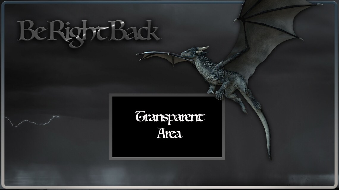 Dragon Overlay Package for Twitch Streaming on OBS and SLOBS - Etsy