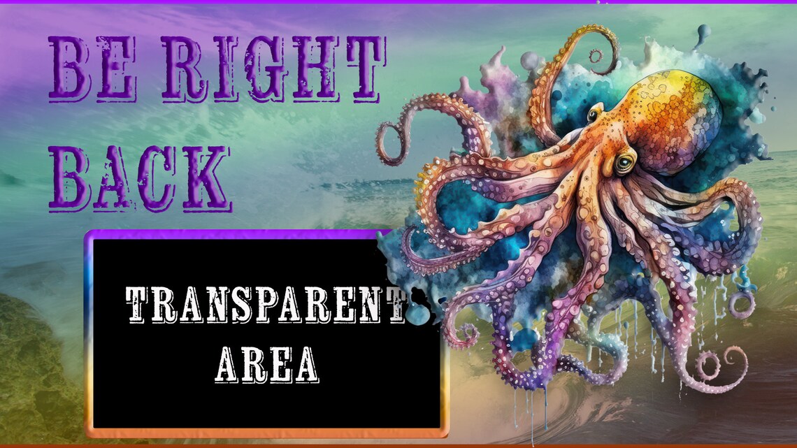 Octopus Steampunk Bioshock Inspired Overlay Package for Twitch ...