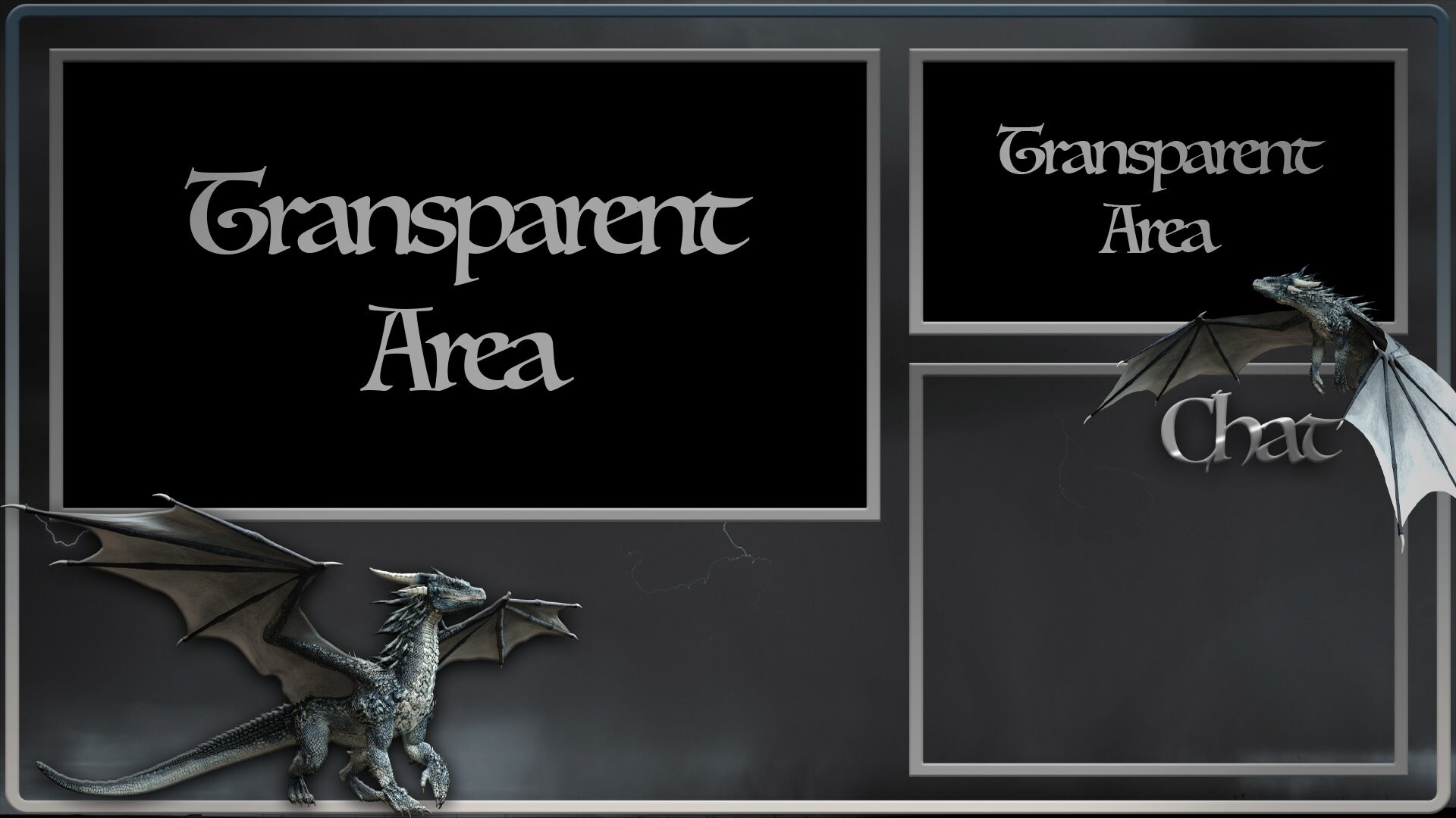 Dragon Overlay Package for Twitch Streaming on OBS and SLOBS - Etsy