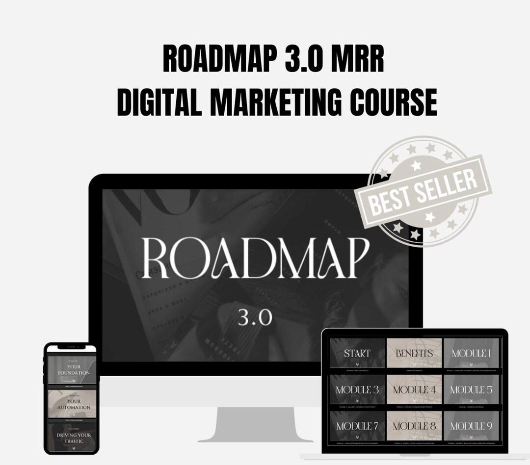 The Roadmap 3.0 Roadmap to Riches Digital Marketing Course With 100% ...