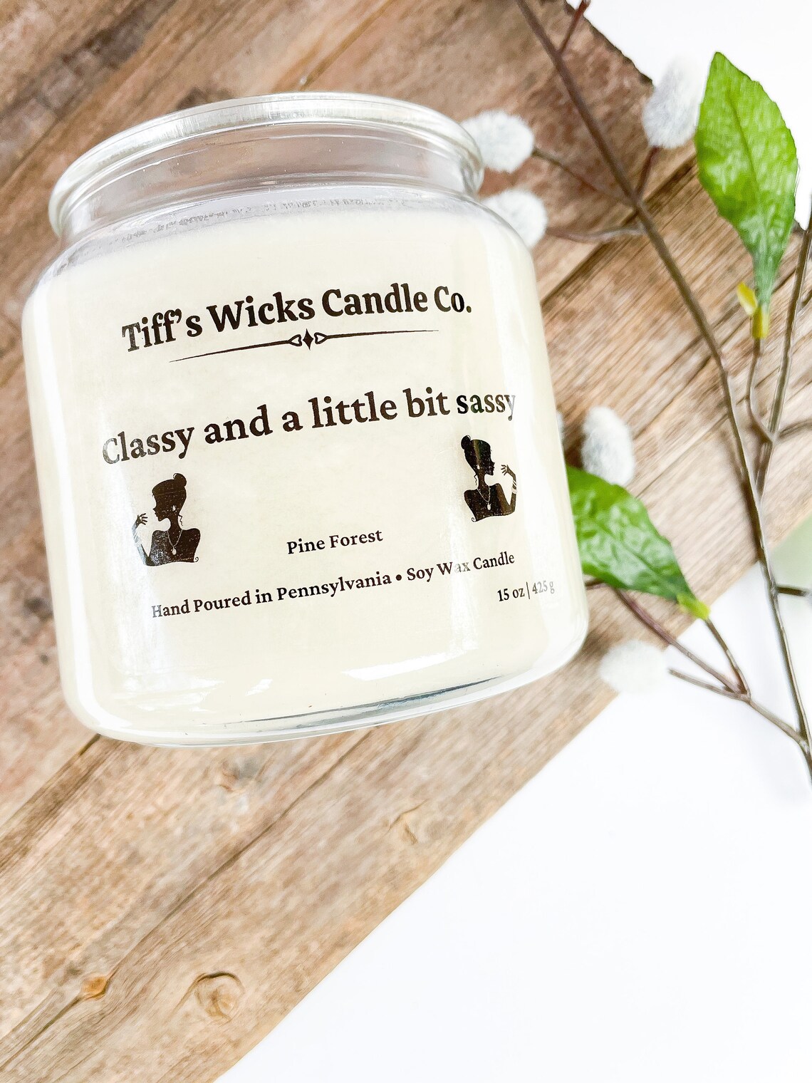 Classy and a Little Bit Sassy Candle Soy Wax Candle Handmade | Etsy