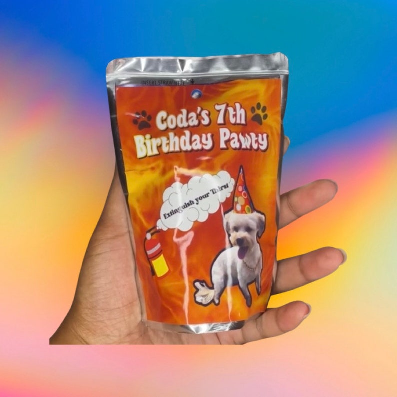 Custom Capri Sun Labels| Party Labels| Personalized Party Favors - Etsy