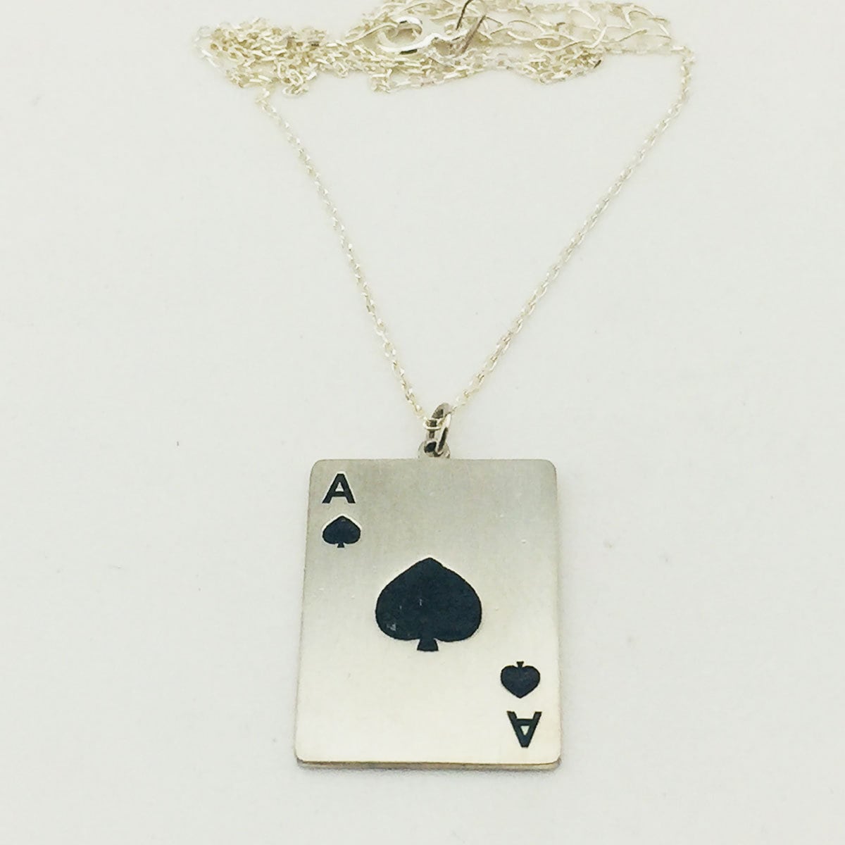 Sterling Silber Ace der Klubs Ace der Diamanten Ace der - Etsy.de