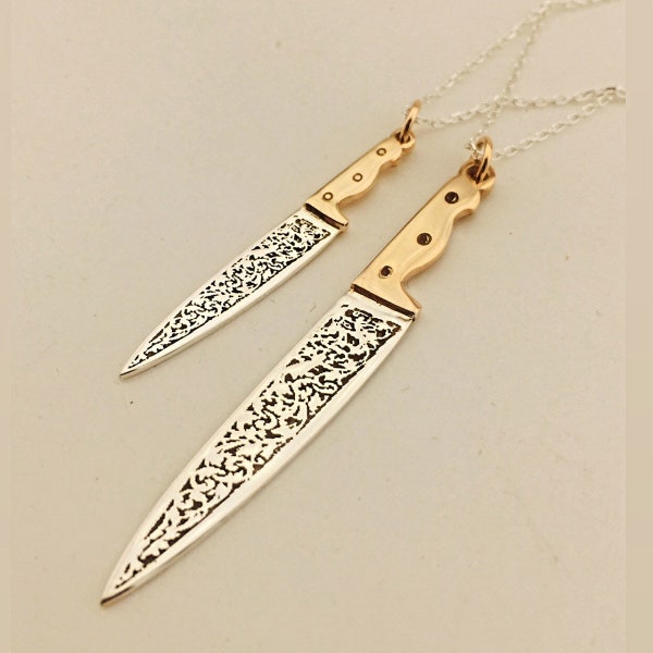 Knife Necklace - Etsy