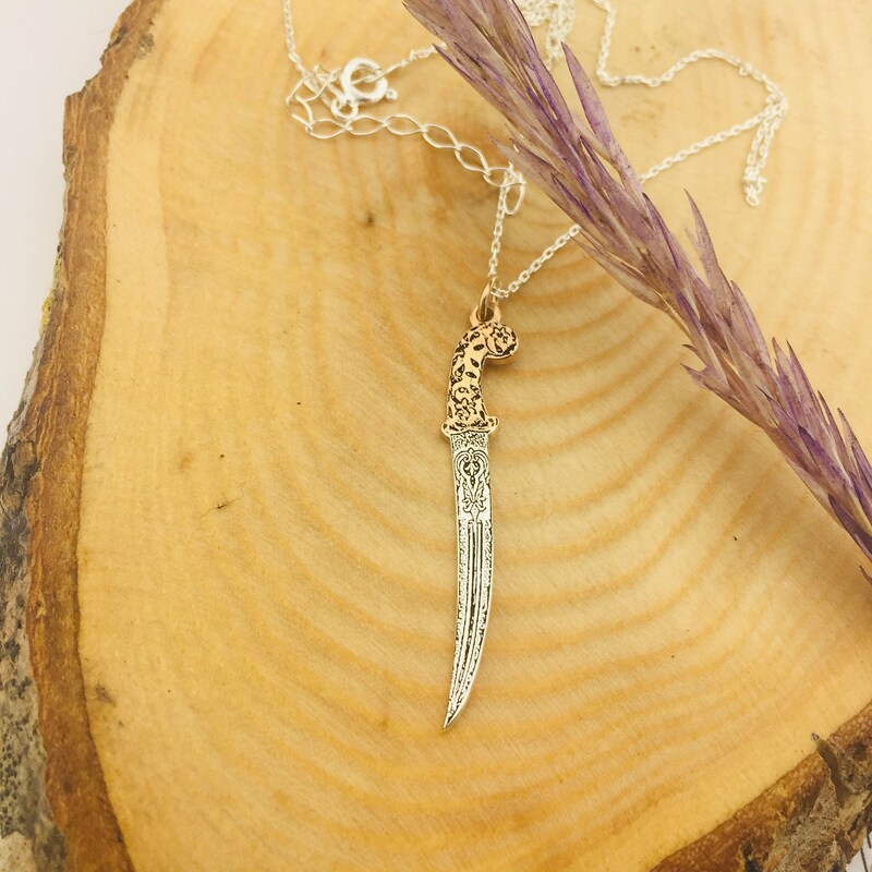 Dagger Necklace - Etsy