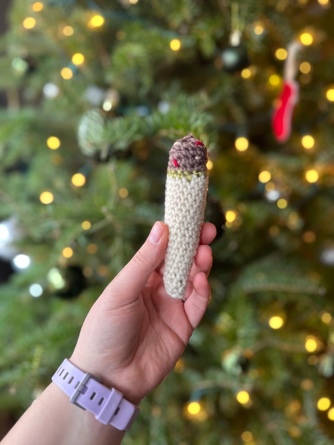 Doobie Blunt Joint Crochet Cat Toy Catnip Filled - Gag Gift Smoke Funny ...