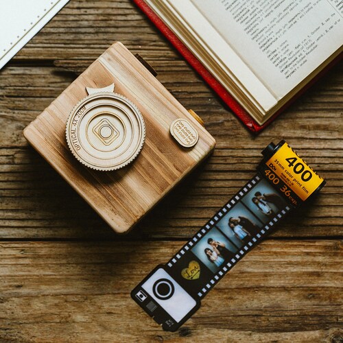 Personalized Camera Film Roll Photo Album Keychain DIY Photo - Etsy