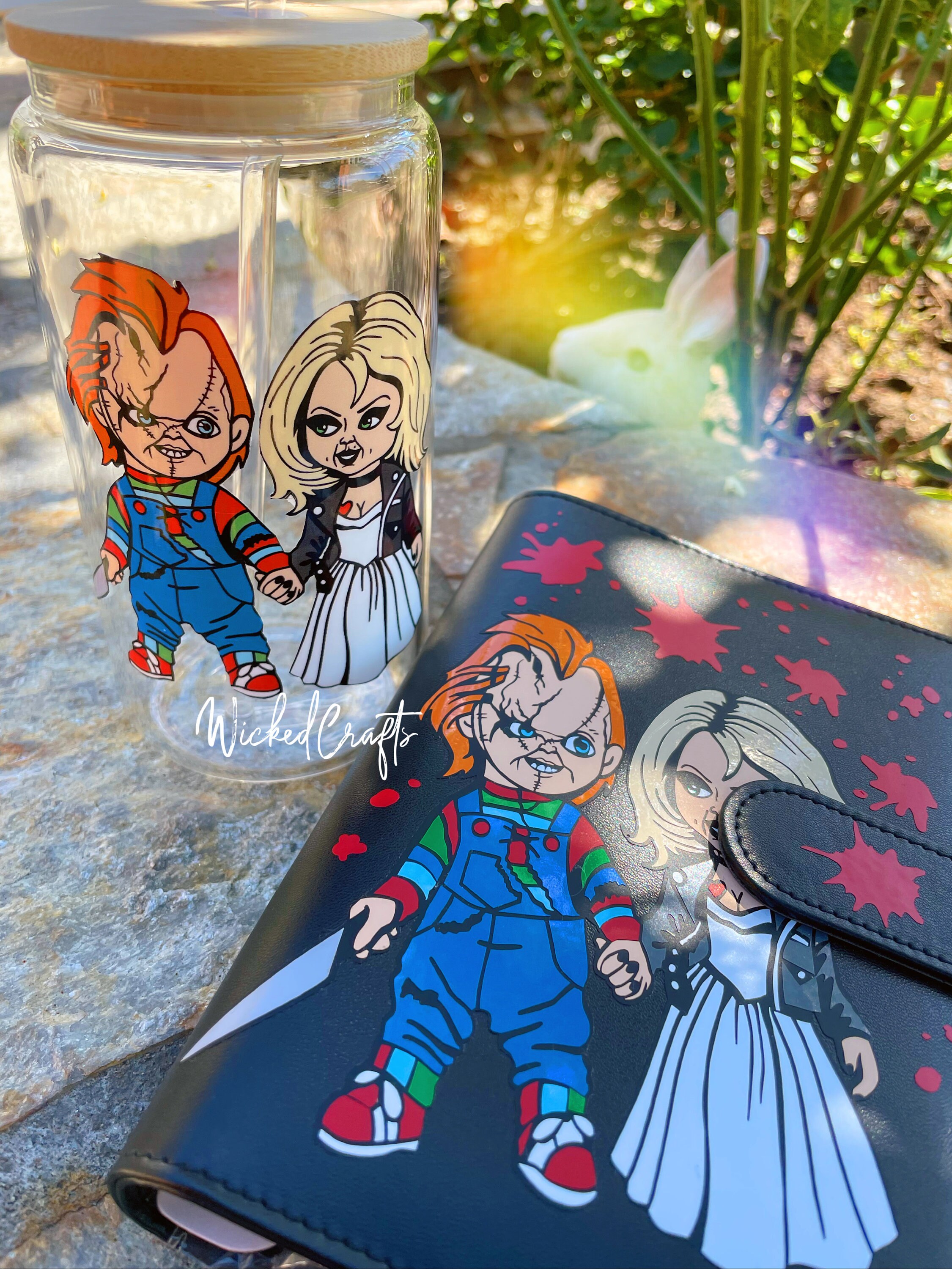Chucky & Tiffany Budget Binder | Cash Book, Budget Book, Horror, Scary ...