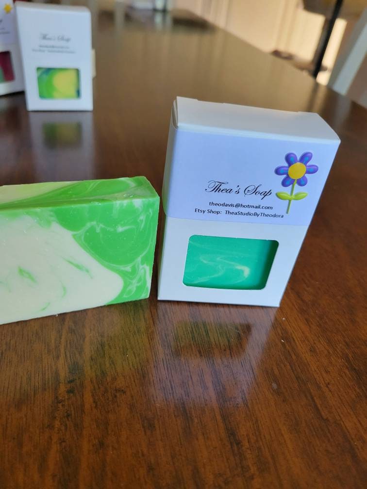 Cucumber Melon Soap, Bubbly Soap, Pretty Soap, Mild Soap, Handmade Soap ...