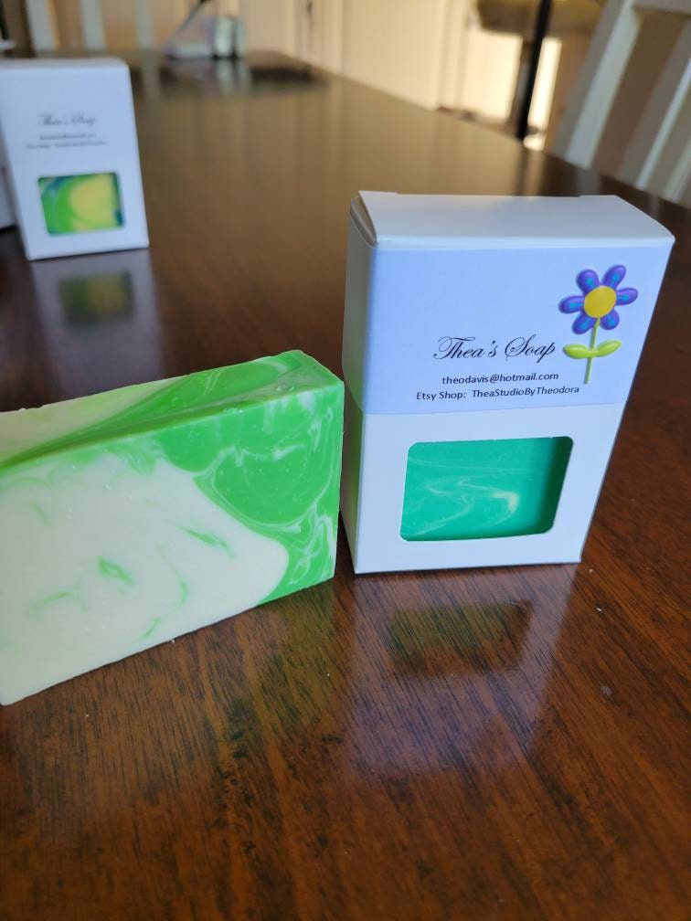 Cucumber Melon Soap, Bubbly Soap, Pretty Soap, Mild Soap, Handmade Soap ...