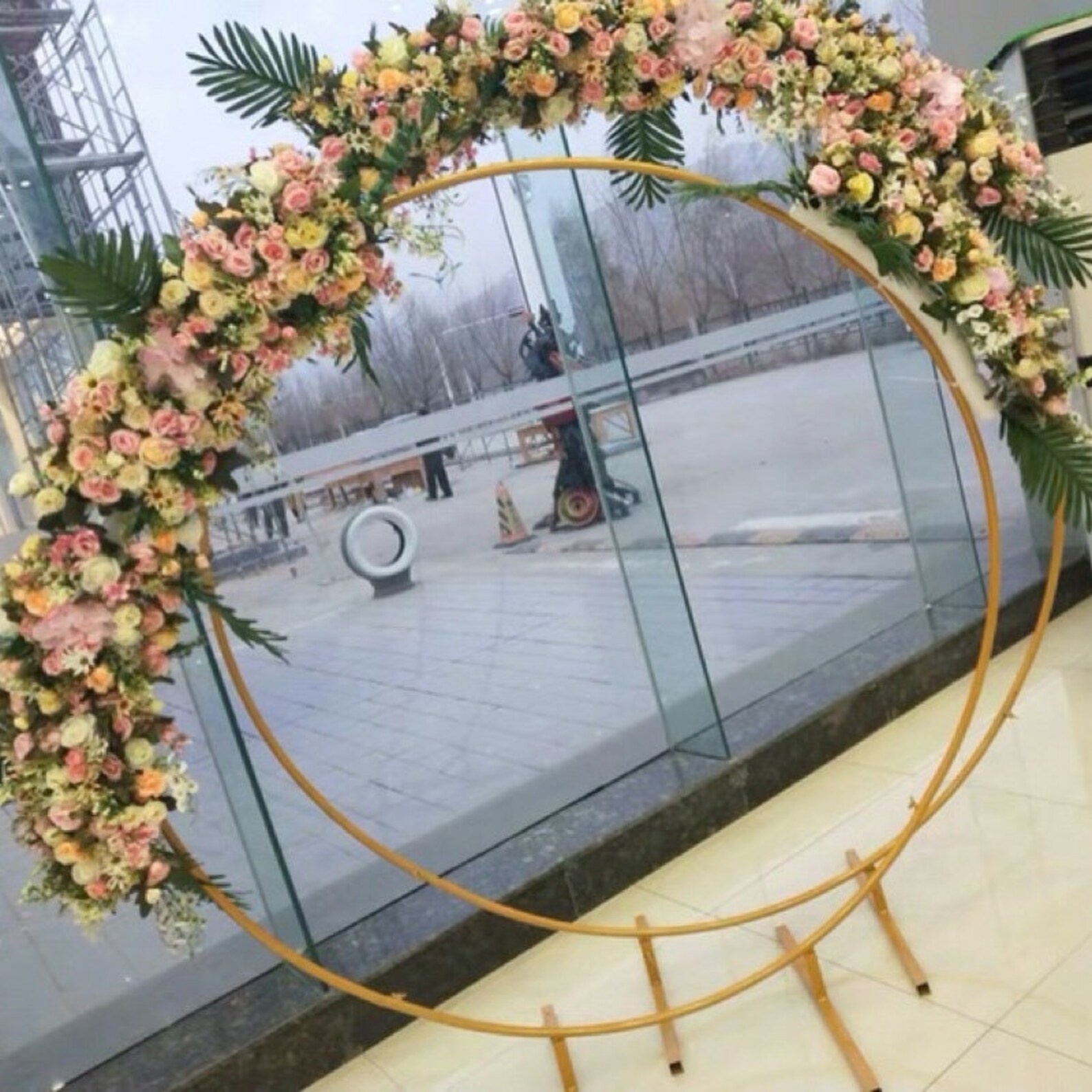 Round Wedding ArchMetal Round Balloon Arch Stand for Wedding | Etsy Round Wedding ArchMetal Round Balloon Arch Stand for Wedding | Etsy