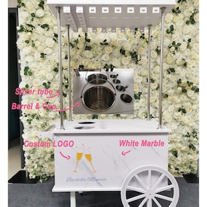 Premium Champagne Party Cart Customized Wedding Decor Engagement Mini ...
