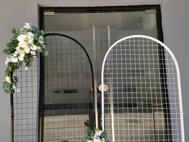 Grid Arch Backdrop for Wedding Party Wedding Metal Mesh Props | Etsy
