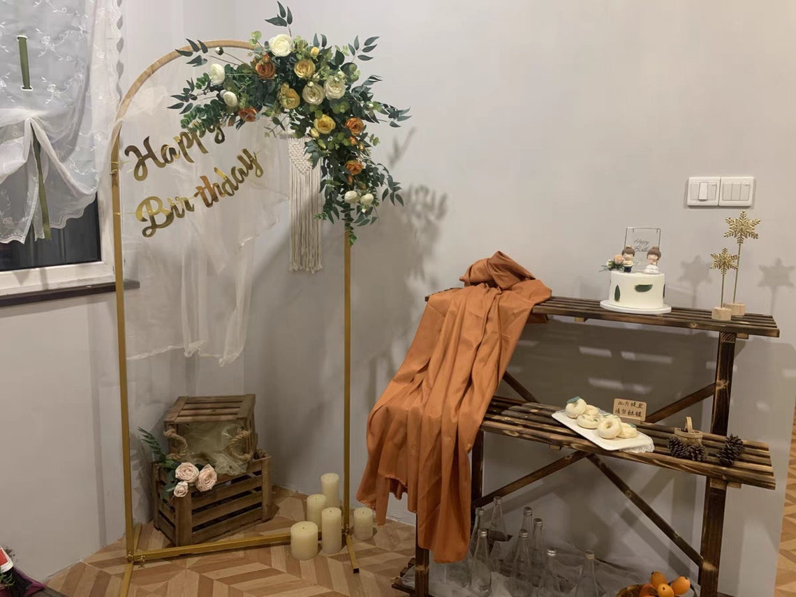 Personalized Arch Covers metal Arches Backdrop Arch Stand | Etsy