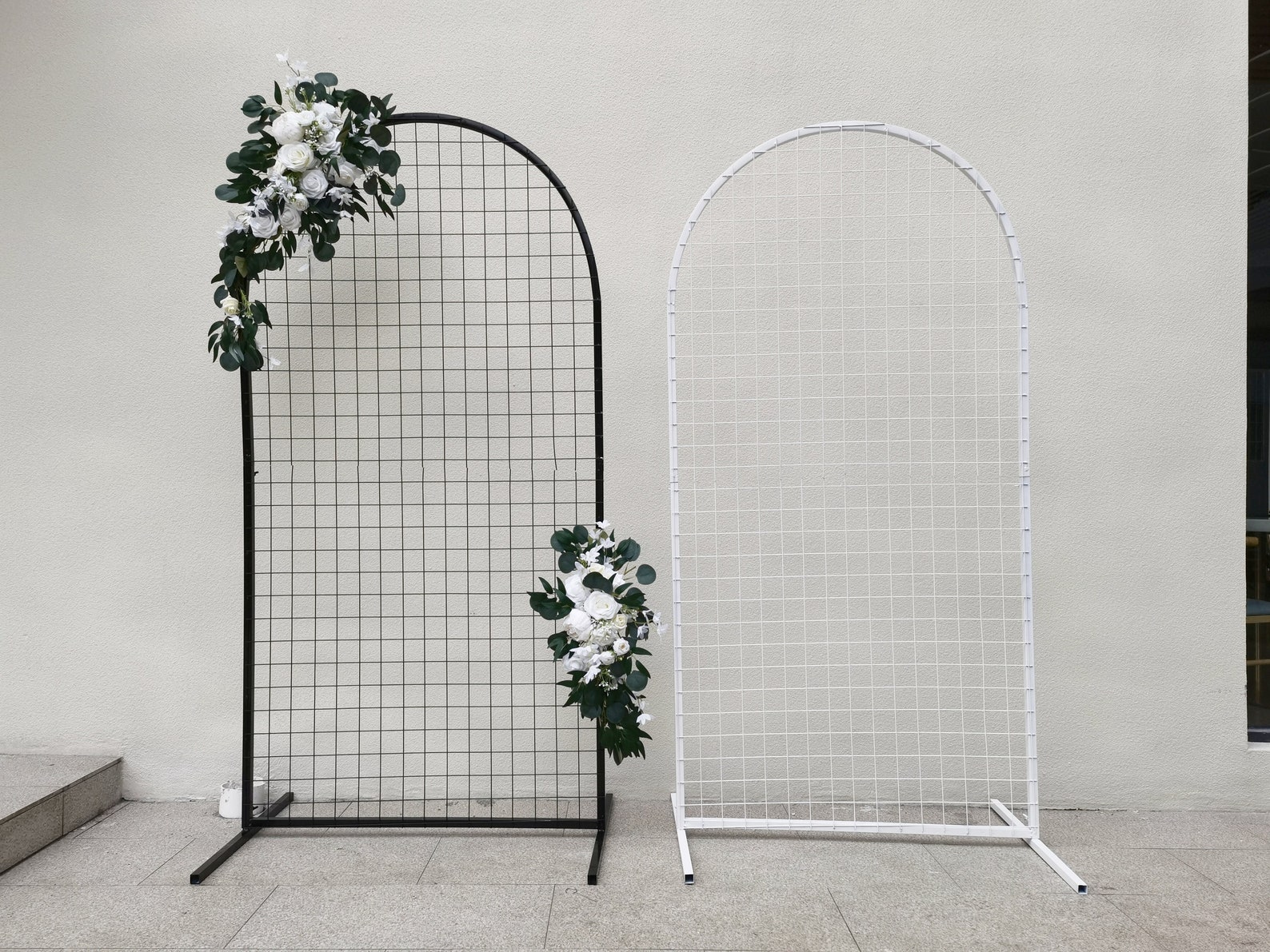 Metal Grid Arch Backdrop for Wedding Party Wedding Grid Door - Etsy