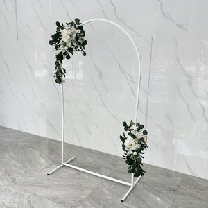 Welcome Sign Arch Stand for Wedding Party Floral Archway Ceremony Arch ...