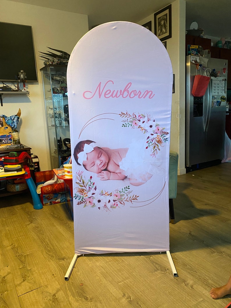 Custom Cartoon Theme Party Backdrop for Kids ,personalized Arched ...