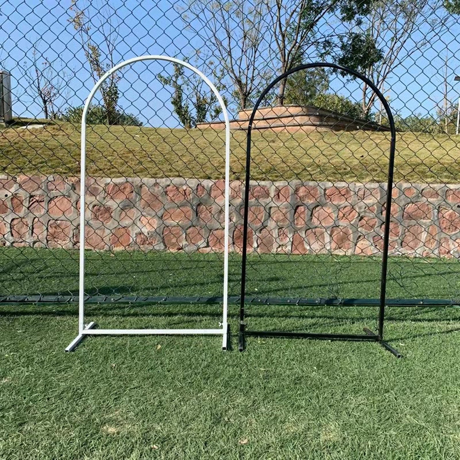 Arch Decor for Wedding Party Metal Floral Archway Ceremony - Etsy