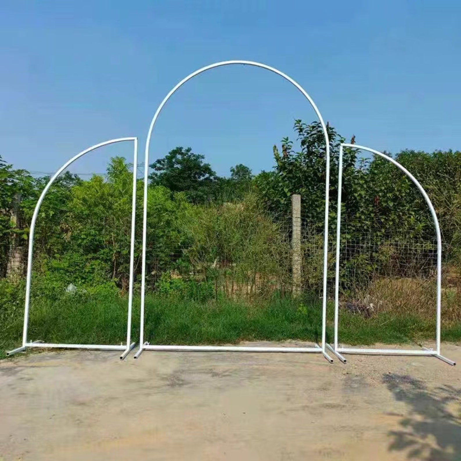 Metal Arch Backdrop Flower Arch Frame Wedding Party Ceremony - Etsy