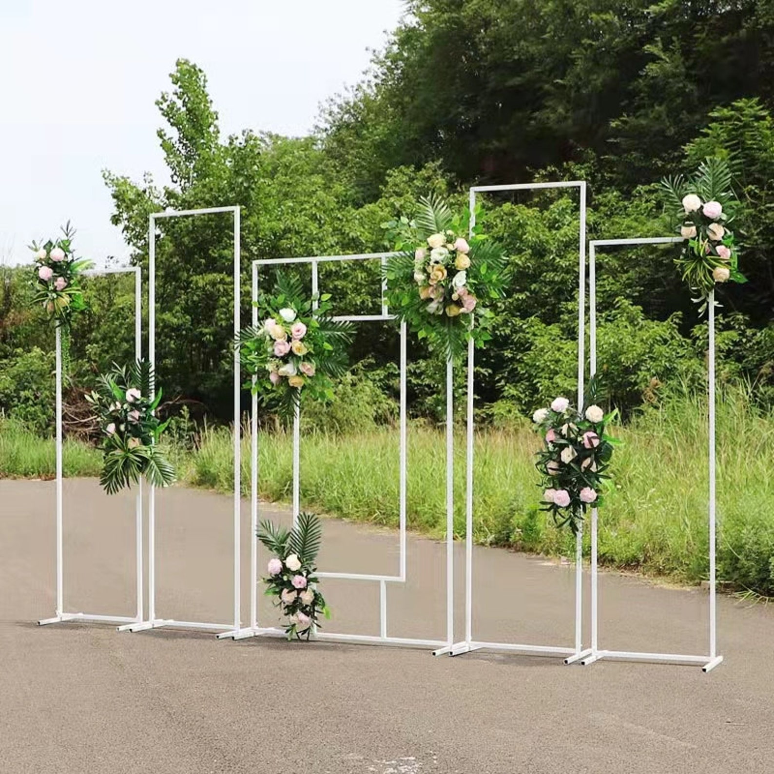 Arch Decor for Wedding Party Arch Stand Floral Archway - Etsy