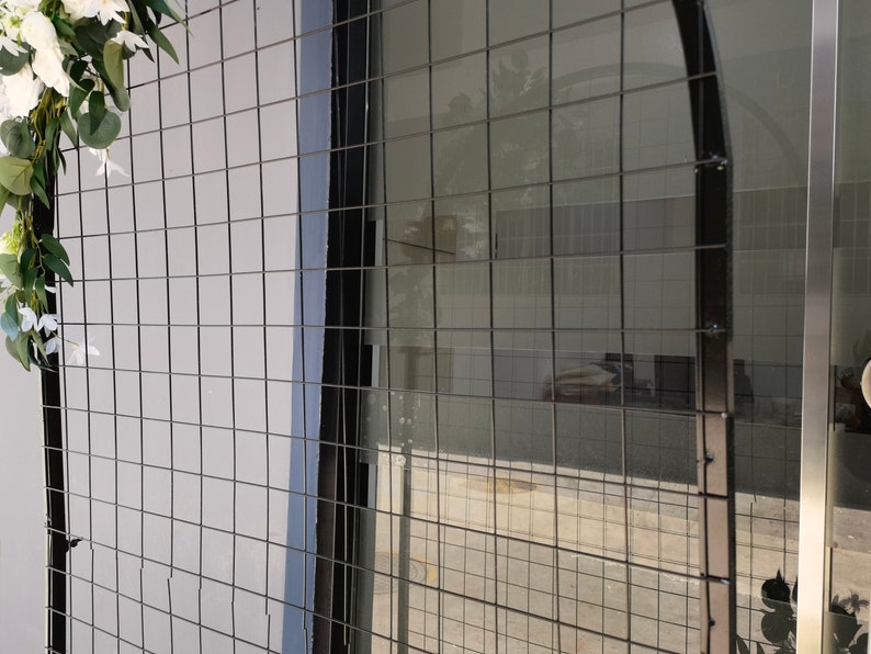 Grid Arch Backdrop for Wedding Party Wedding Metal Mesh Props | Etsy