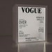 Magazine Photo Booth Vogue Inspiration Newspaper Photo Box Wedding ...
