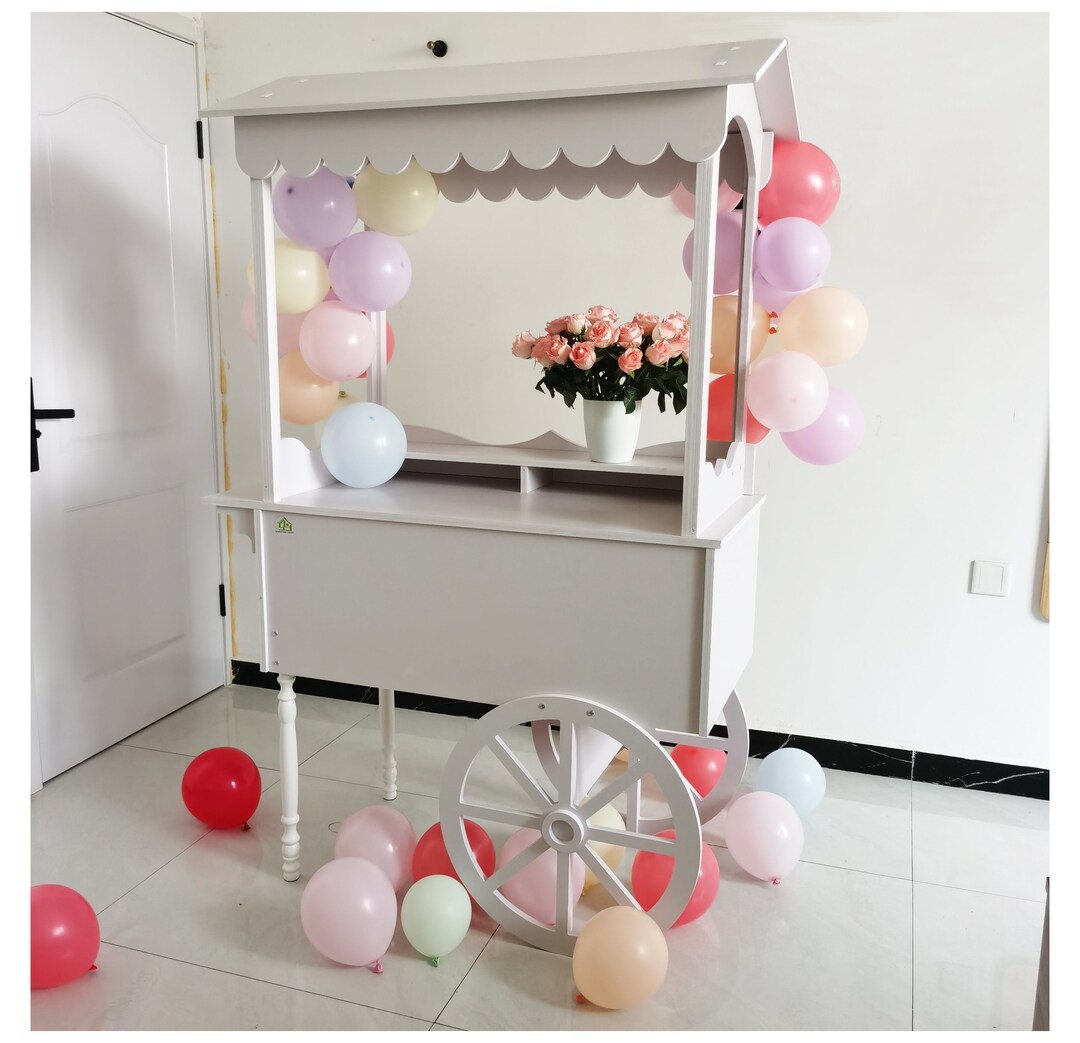 Sweet Candy Cart Customized Candy Dessert Cart Party Wedding Decor ...