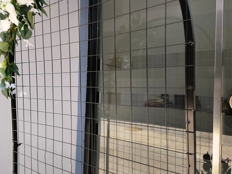 Metal Grid Arch Backdrop for Wedding Party Wedding Grid Door - Etsy