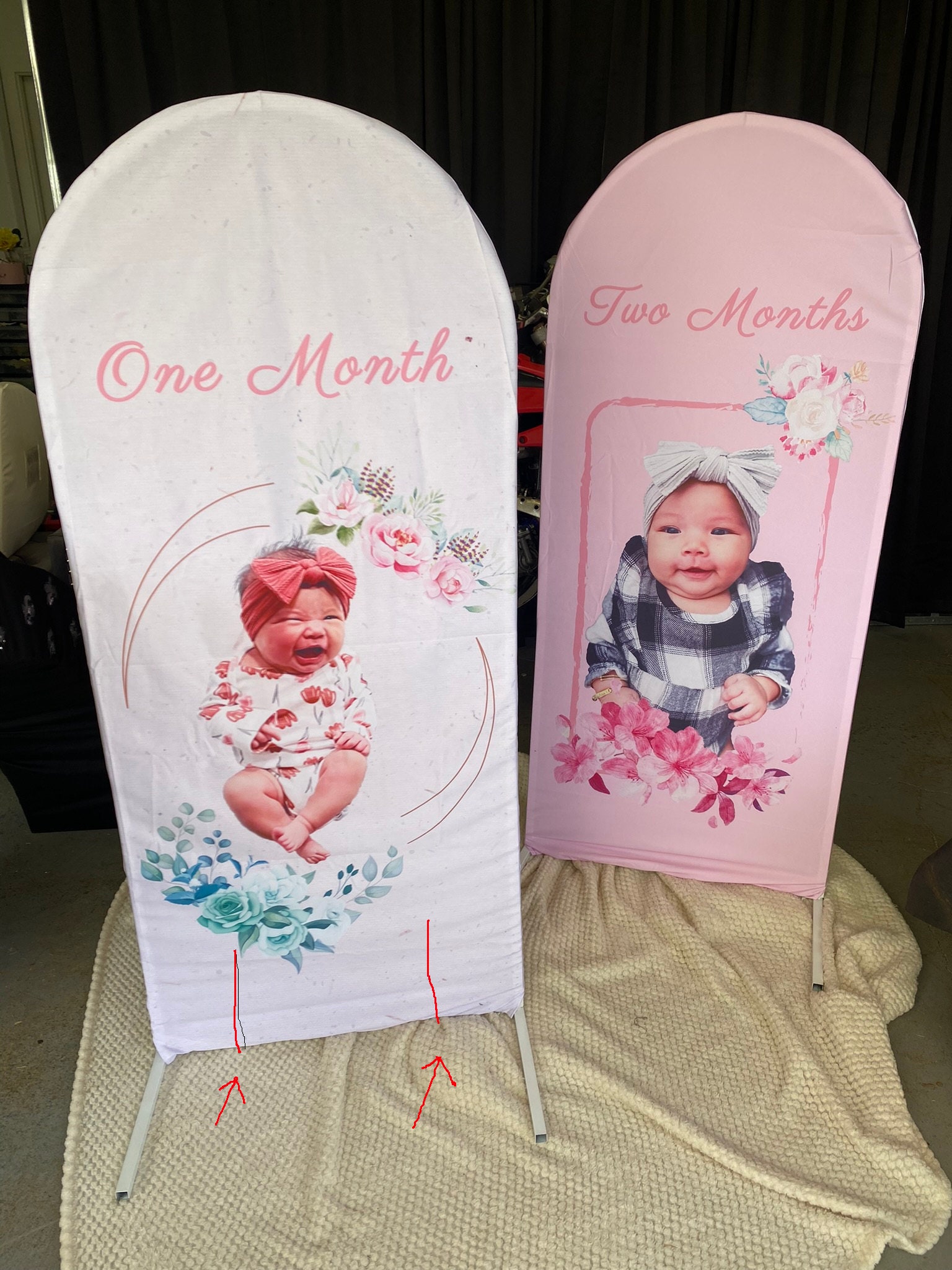 Custom Arch Covers Metal Arches Backdrop Arch Stand Birthday - Etsy ...