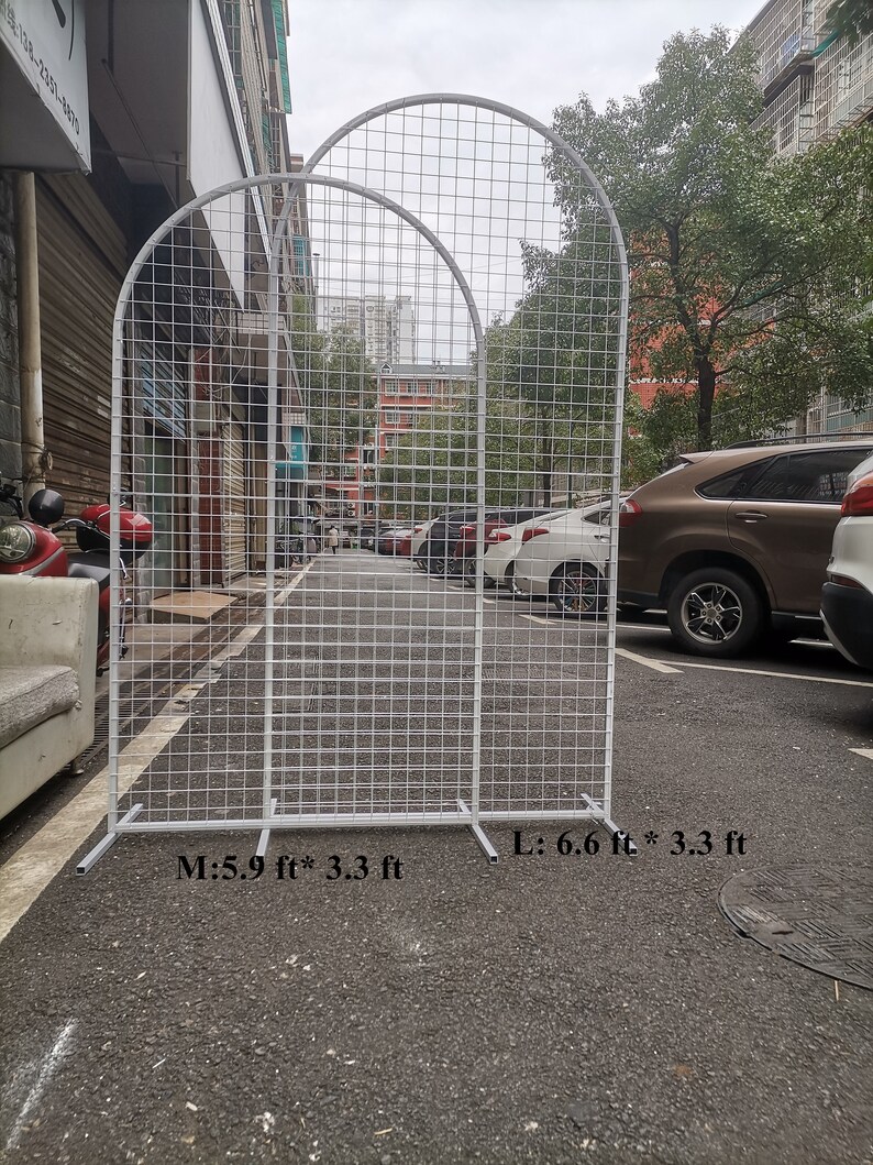 Metal Grid Arch Backdrop for Wedding Party Wedding Grid Door - Etsy